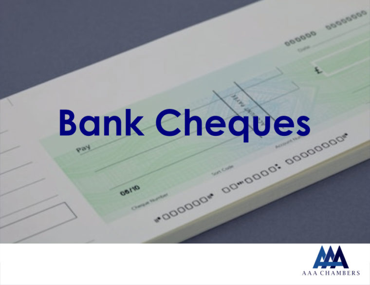 Critical Analysis: Honouring Bank Cheques Vis-a-vis Liabilities and ...